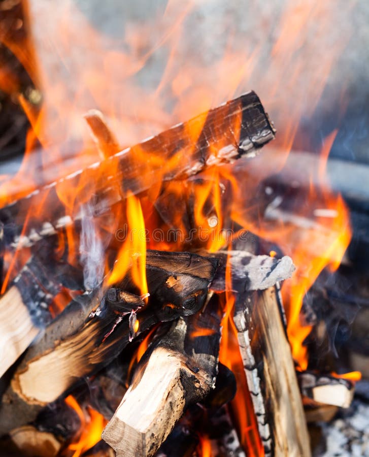 Campfire stock photo. Image of barbecue, glow, firewood - 39975436