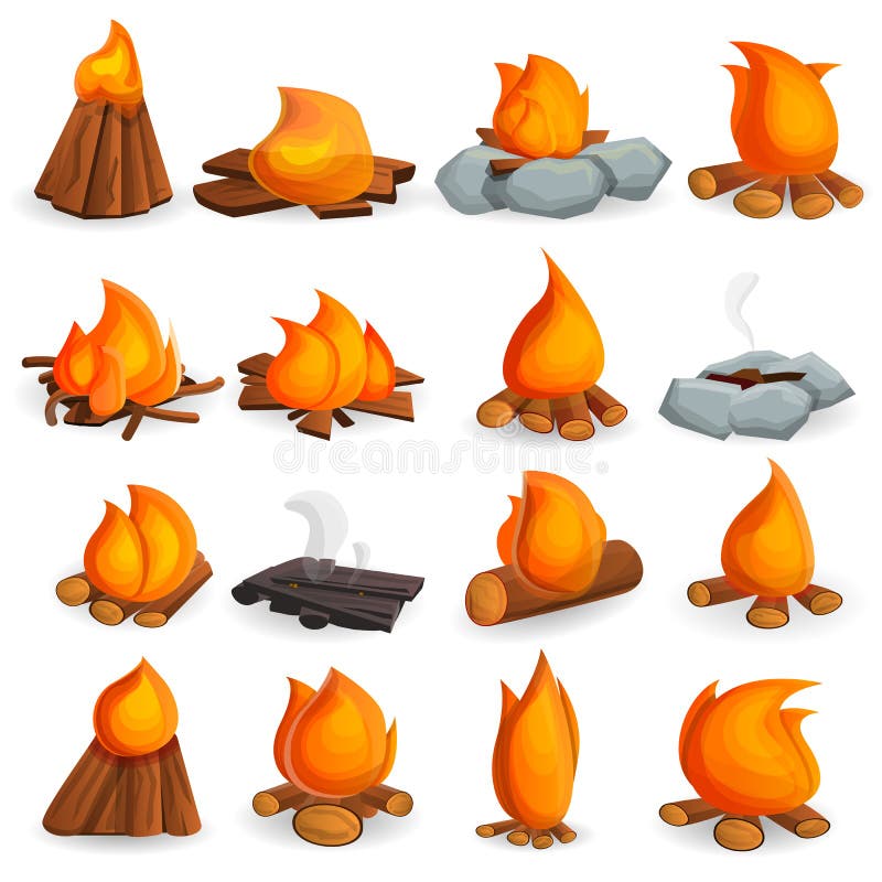 Smore Campfire Icon Cartoon Style Stock Illustrations – 11 Smore ...