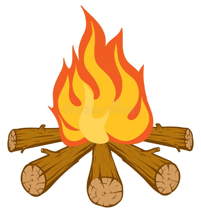 Campfire Clipart Stock Illustrations – 10,333 Campfire Clipart Stock ...