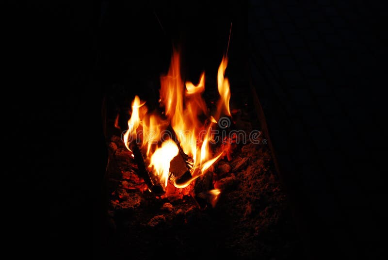 Campfire stock image. Image of heat, campfire, ignite - 4246801