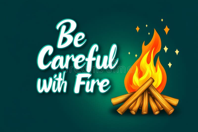 Campfire Safety Precautions Campfire Safety Warmth Nature Caution ...