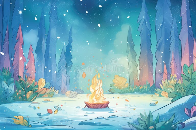 Campfire Display Stock Illustrations – 394 Campfire Display Stock ...