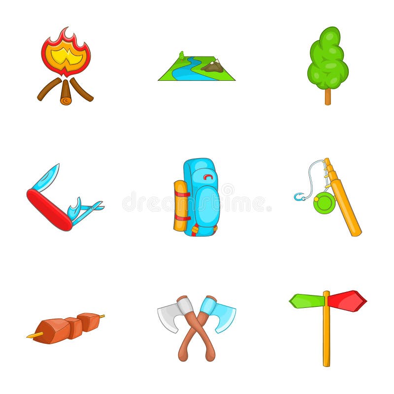 Campground Map Stock Illustrations – 253 Campground Map Stock ...