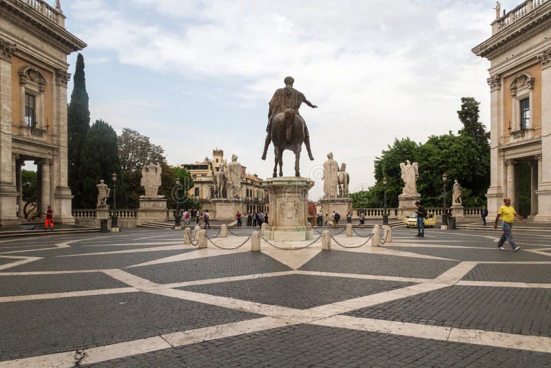 Campidoglio Rome Italy editorial stock image. Image of capitol - 82430994