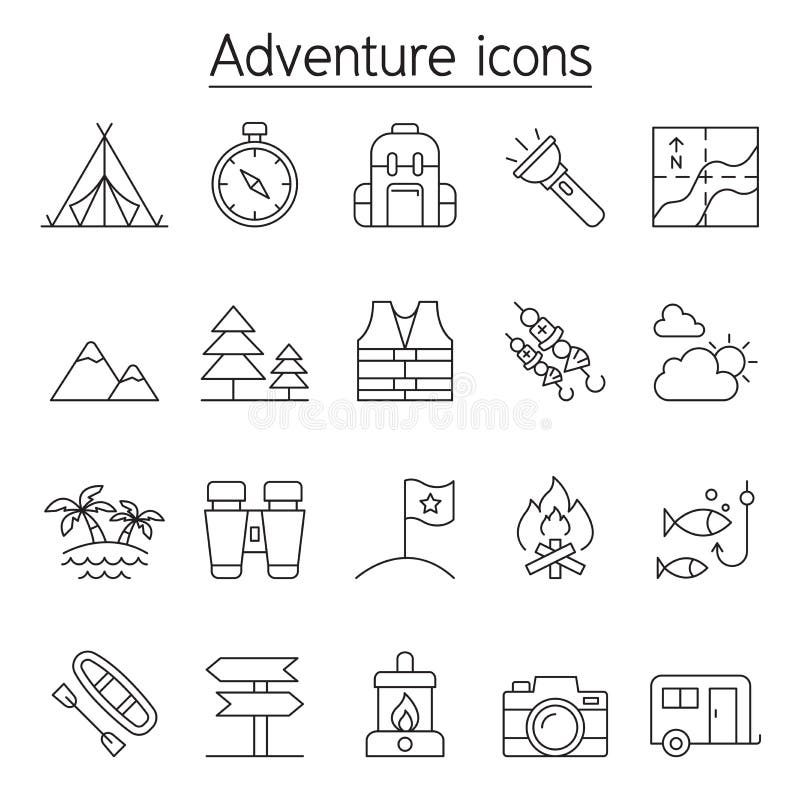 Adventure Icon Stock Illustrations – 299,772 Adventure Icon Stock ...