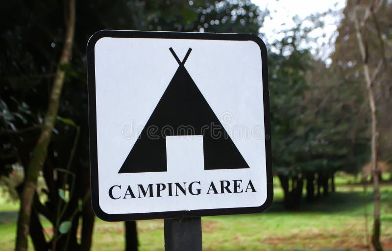 Camping area stock image. Image of place, firewood, active - 6856399