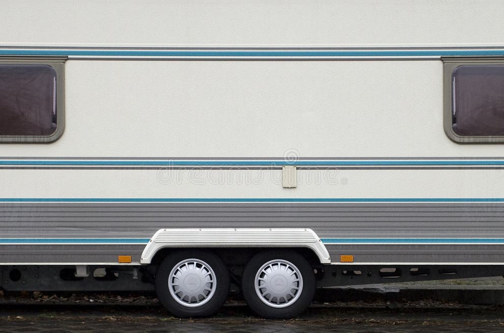 Camping caravan stock image. Image of windows, vacation - 39097651