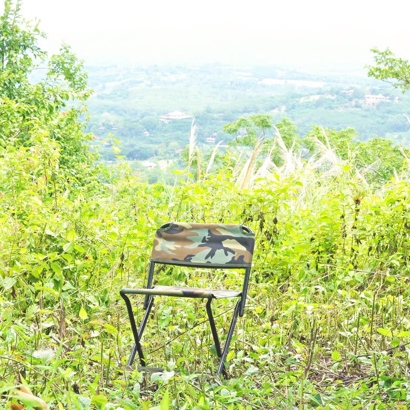 Camping chair stock image. Image of copy, decor, closeup - 45480047
