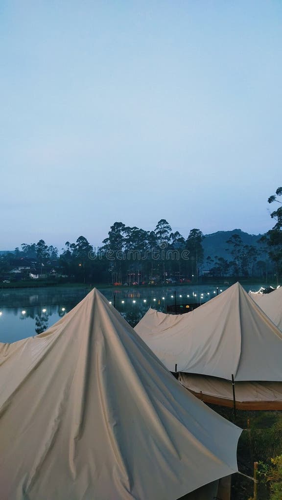 A Camping Ground in the Mountains, Precisely in the Java Area, West ...