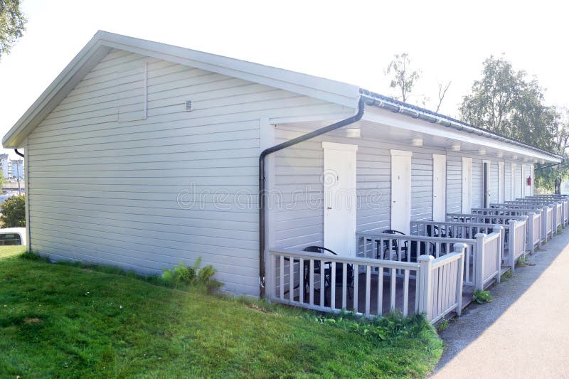 Camping House in Alesund, Norway Stock Photo - Image of scandinavia ...