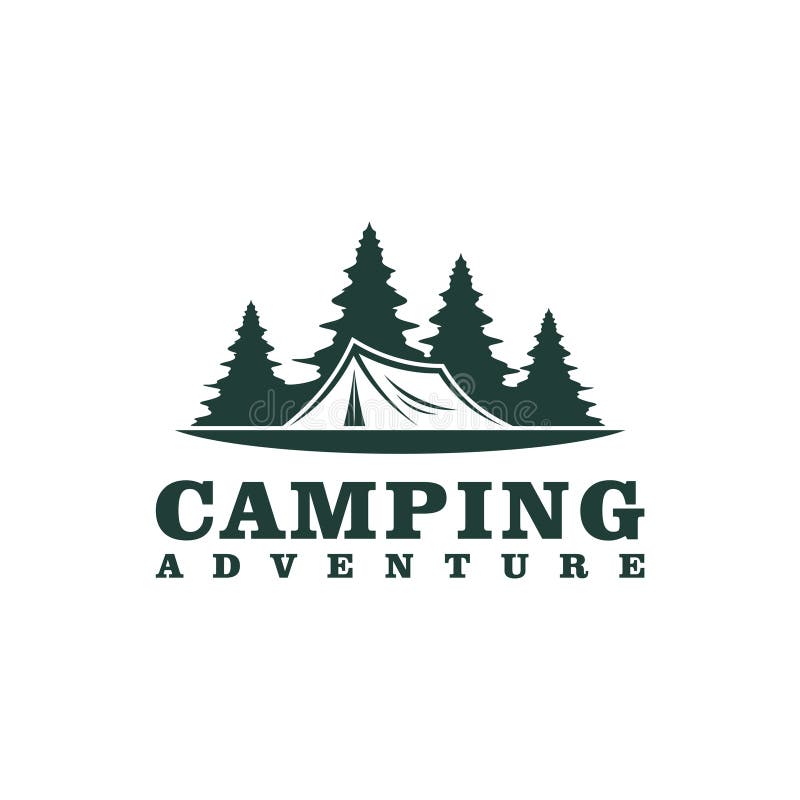 Camping Logo Design Template. Camping Adventure Logo Vector ...