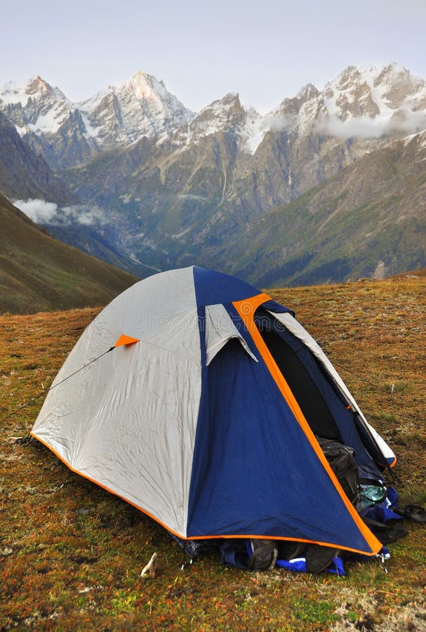 View from Mount Kilimanjaro on a Mount Meru Stock Image - Image of ...