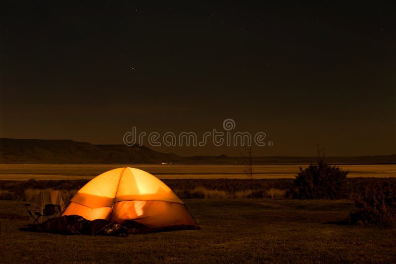 Camping at night stock photo. Image of camping, hiking - 13215458