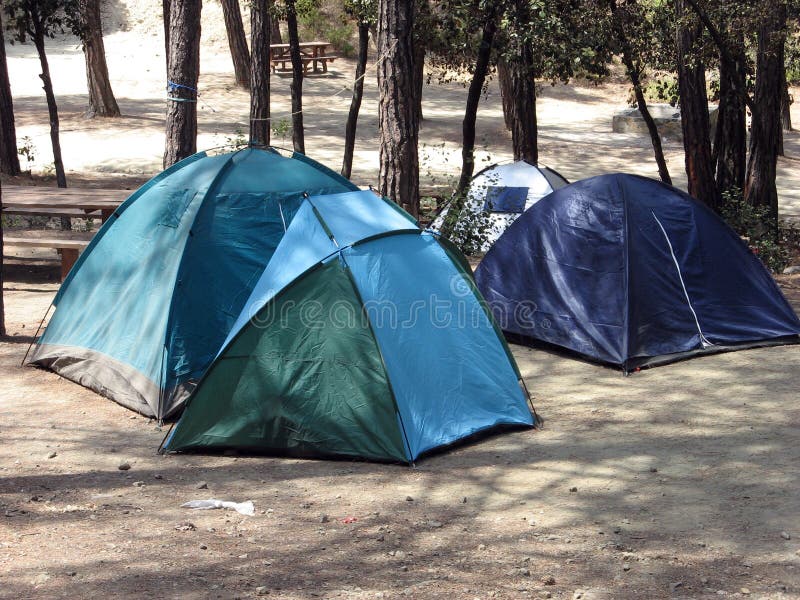 Camping out stock image. Image of cyprus, parks, outdoors - 1391815