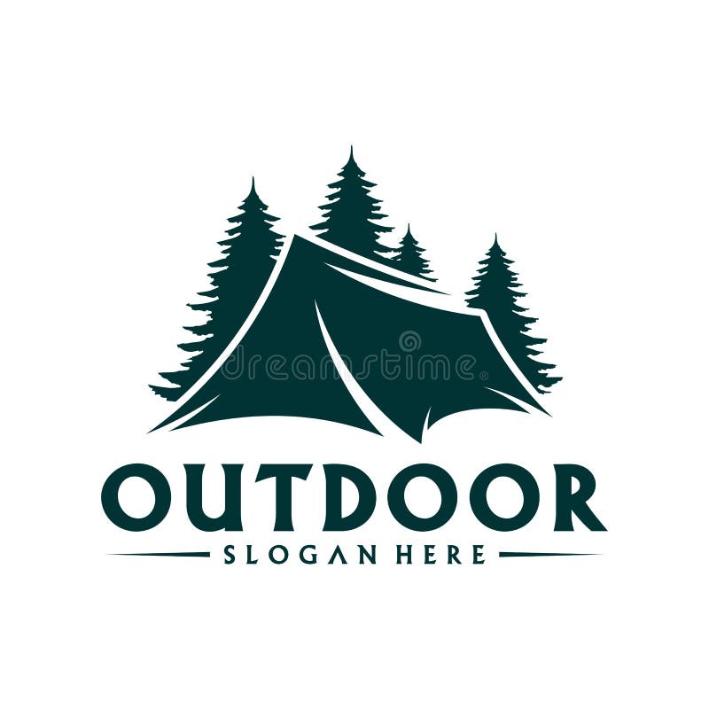 Camping Outdoor Logo Design Vector Template, Creative Camping Logo ...