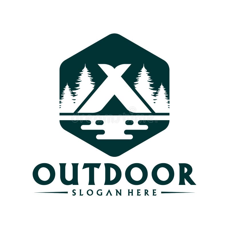 Camping Outdoor Logo Design Vector Template, Creative Camping Logo ...