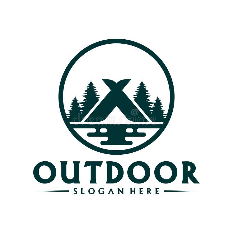 Camping Outdoor Logo Design Vector Template, Creative Camping Logo ...