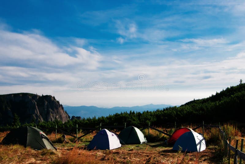 View from Mount Kilimanjaro on a Mount Meru Stock Image - Image of ...