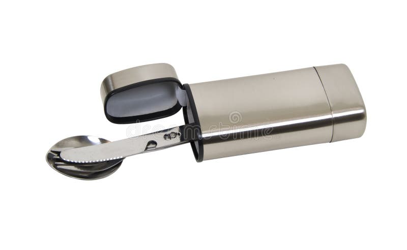 Camping silverware kit stock photo. Image of utensil - 11273552