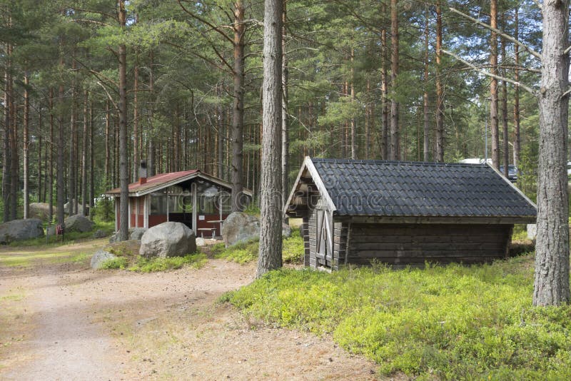 Camping site stock image. Image of landscape, bivouac - 164137163