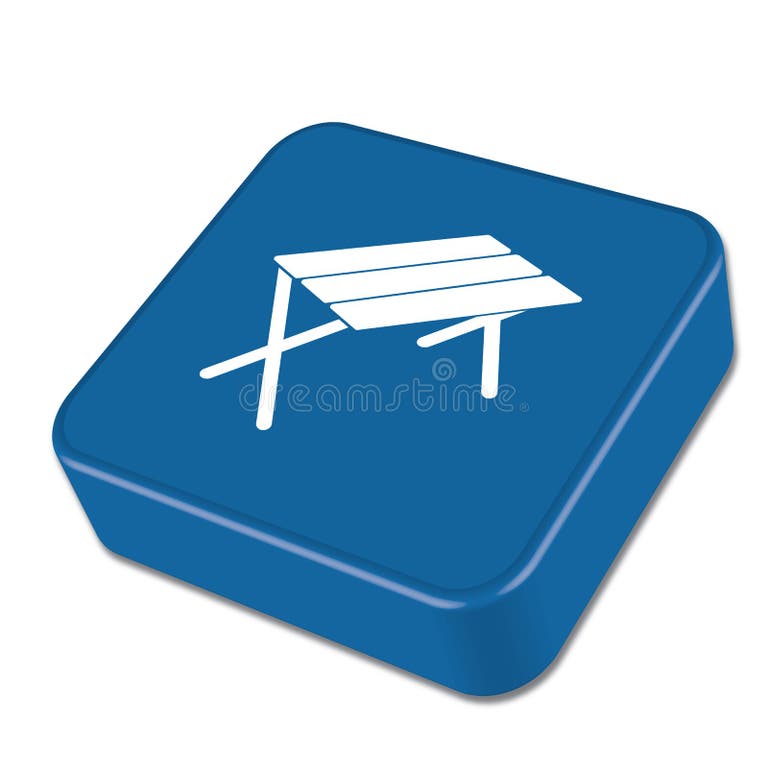 Camping table icon stock vector. Illustration of lunch - 88294453