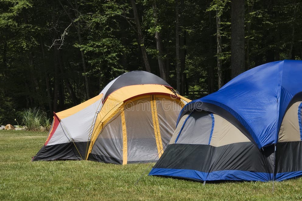 Camping Tents stock photo. Image of park, activity, leisure - 905992