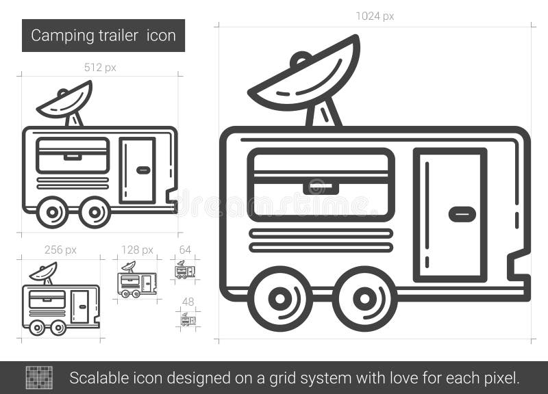 Caravan Line Drawing Stock Illustrations – 1,221 Caravan Line Drawing ...