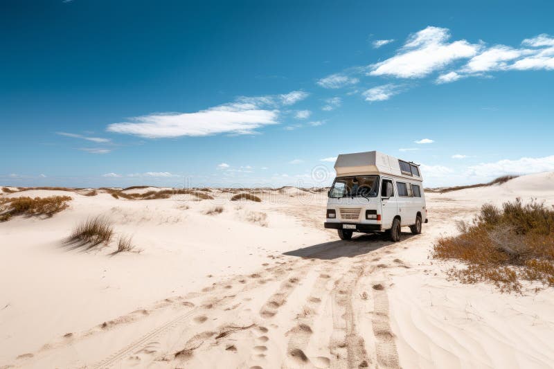 Desert RV Camping stock image. Image of outs, mountain - 22620833