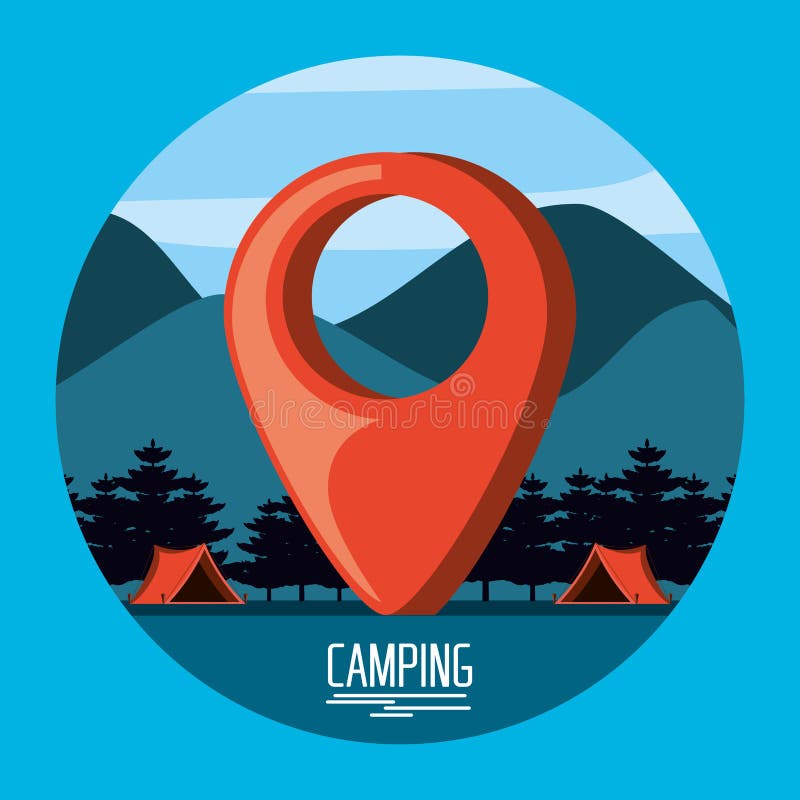Camping Zone Sign Stock Illustrations – 343 Camping Zone Sign Stock ...