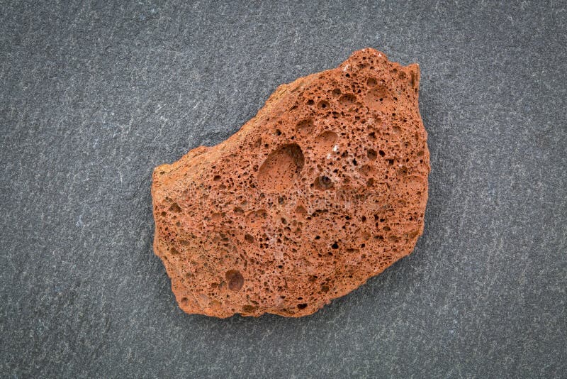 Pietra Dello Scoria, Roccia Vulcanica, Vescicole Piene Di Buchi Delle ...