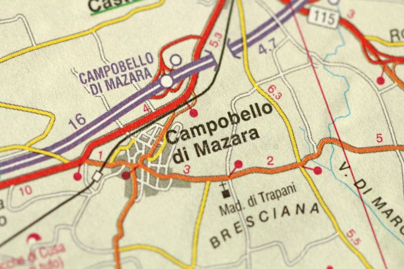 Campobello di Mazara. Map stock image. Image of international - 117135319 Campobello di Mazara. Map stock image. Image of international - 117135319