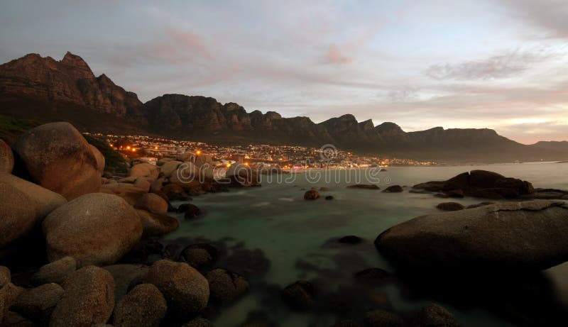 564 Camps Bay Beach Sunset Stock Photos - Free & Royalty-Free Stock ...