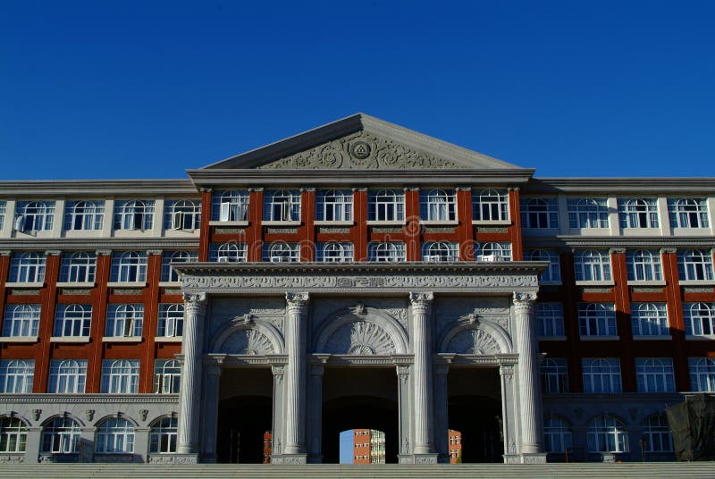 Campus building stock photo. Image of campus, flank, arts - 35139534