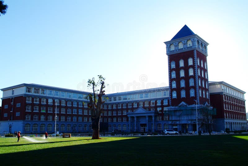 Campus building stock photo. Image of chinese, american - 54641784