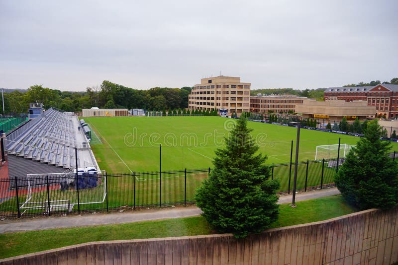 Campus Building on the Georgetown University Stock Image - Image of ...