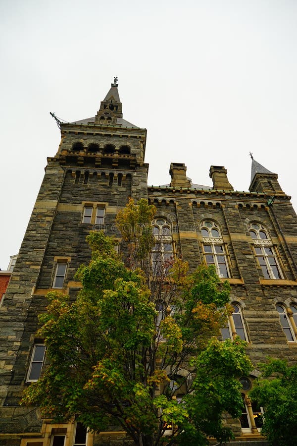 Campus Building on the Georgetown University Editorial Photography ...