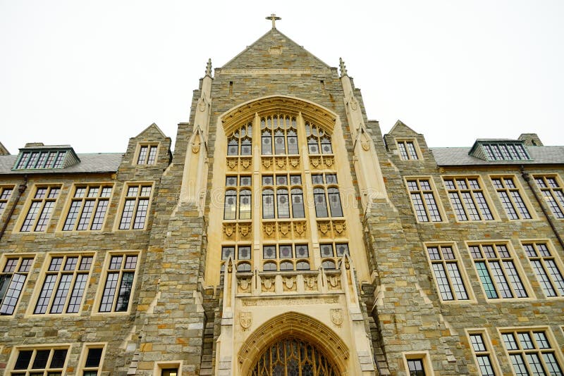 Campus Building on the Georgetown University Editorial Stock Image ...