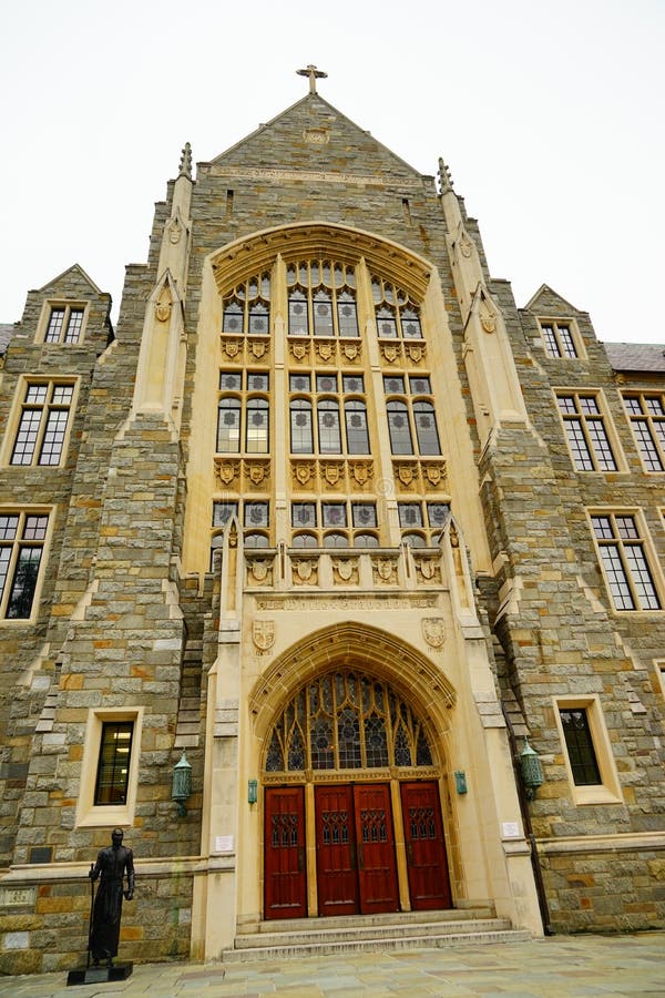 Campus Building on the Georgetown University Editorial Stock Image ...