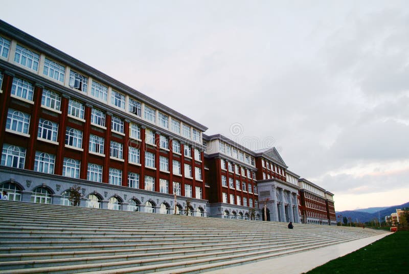 Campus college building stock photo. Image of academy - 54641606