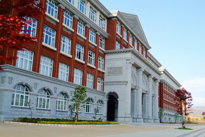 Campus college building stock image. Image of class, arts - 54784335