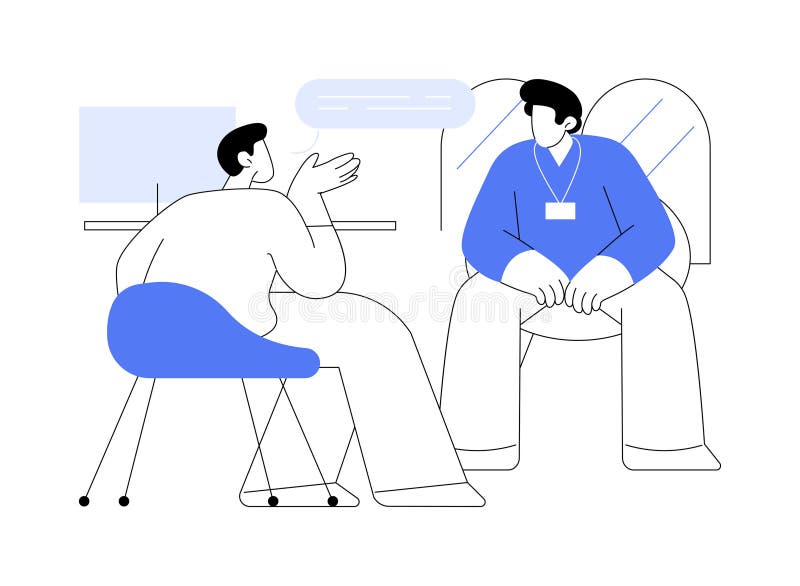 Campus Councillor Isolated Cartoon Vector Illustrations. Stock Vector ...