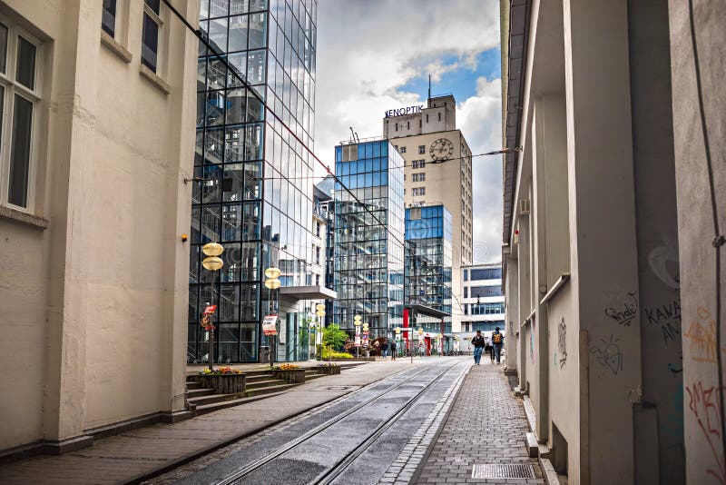 Campus Friedrich-Schiller-University of Jena Editorial Photo - Image of ...