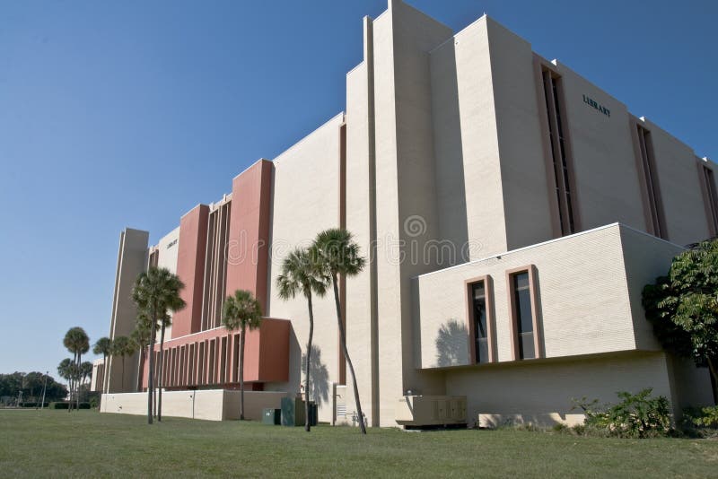 Campus Library stock photo. Image of education, architecture - 3760484
