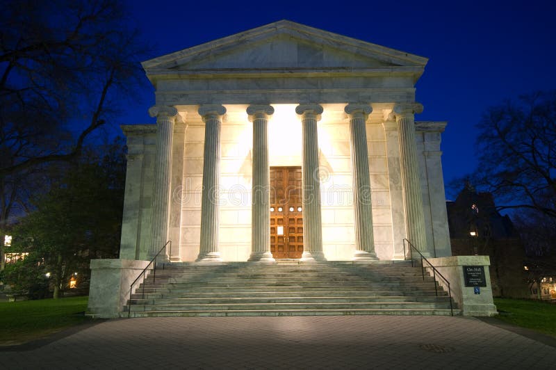 Campus at night editorial photography. Image of students - 3454467