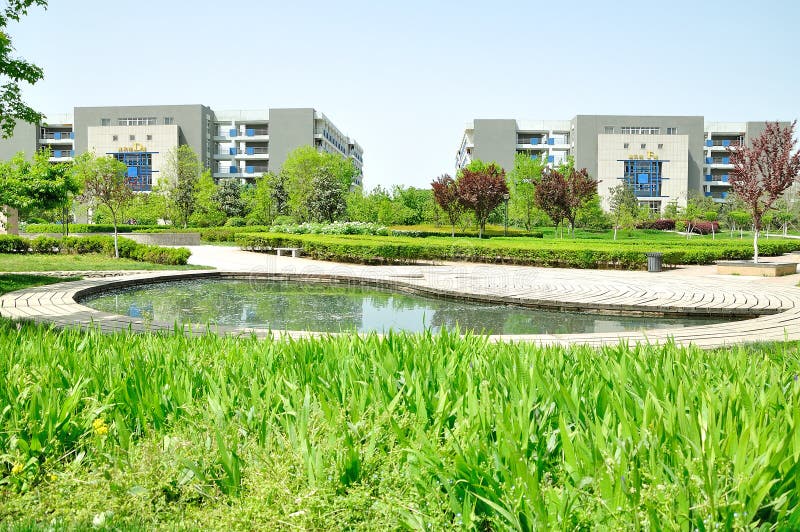 The Campus of Northwestern Polytechnical University Stock Photo - Image ...