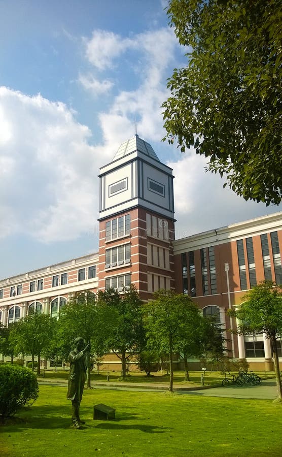 Campus Scenery Of Xi 'an University Of Technology New Campus Chin Stock ...