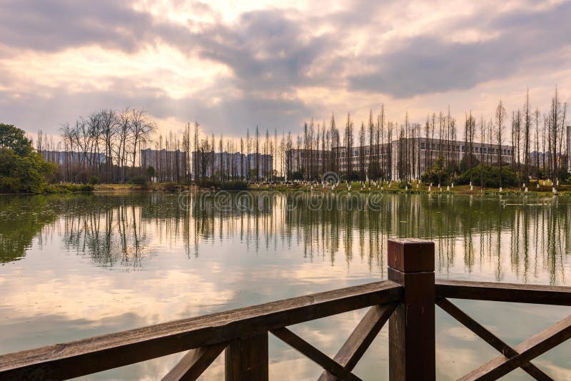 Campus Scenery of University of Electronic Science and Technology of ...