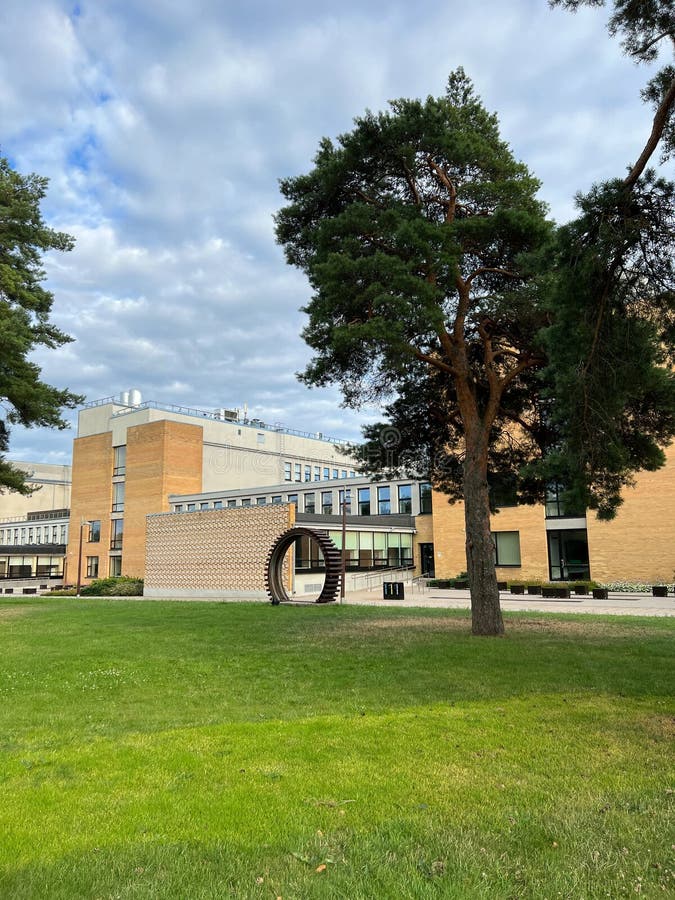 Campus of Tallinn Technical University (TalTech) Stock Photo - Image of ...