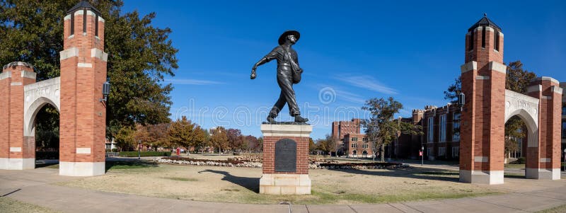 The Campus of the University of Oklahoma in Norman, OK Editorial Image ...