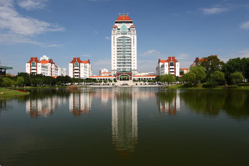 Campus of Xiamen University Stock Photo - Image of china, architecture ...